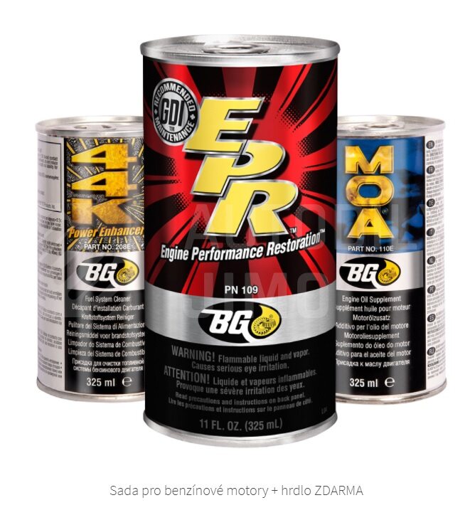 Sada pro dekarbonizaci benzínového motoru BG | Autodíly JIMO