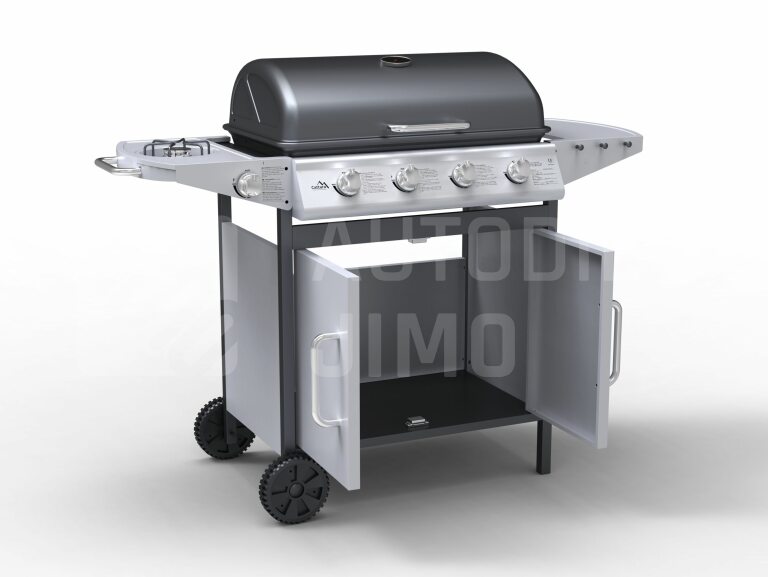 Gril "MASTER CHEEF" pojízdný - "FLAME TAMER" | Autodíly JIMO