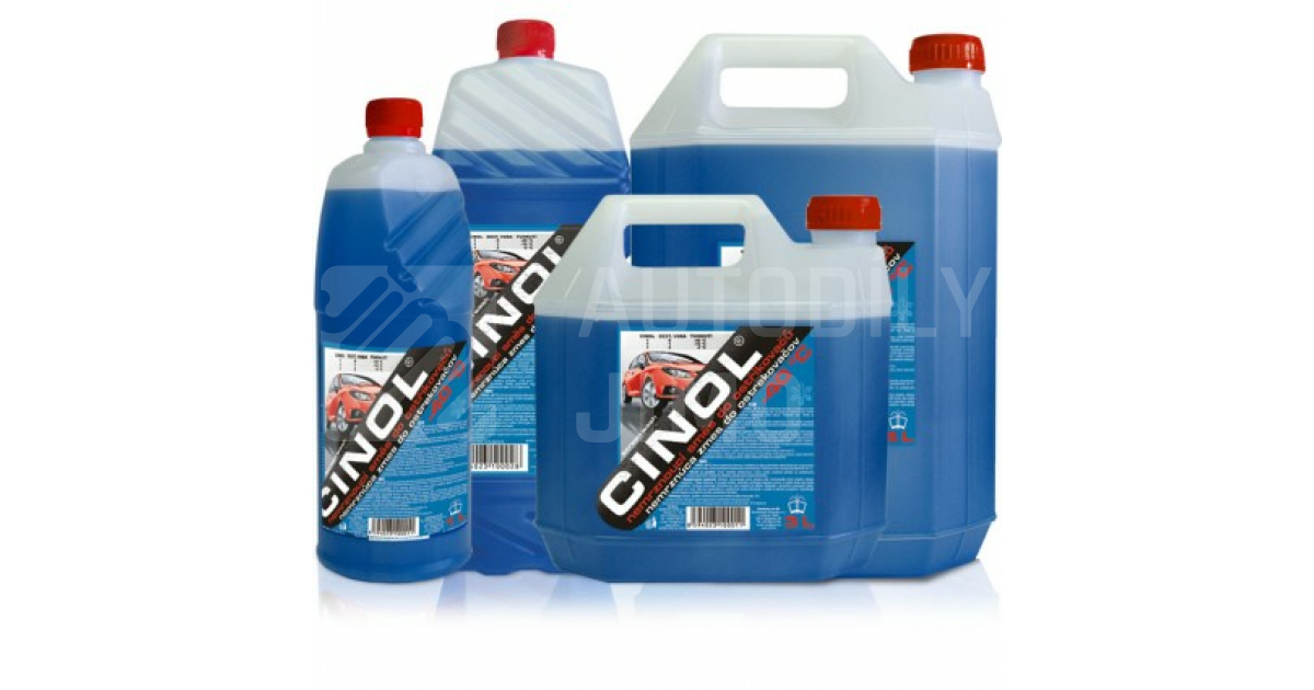 Nemrznoucí směs do ostřikovačů CINOL -40°C 5L, zimní kapalina ...