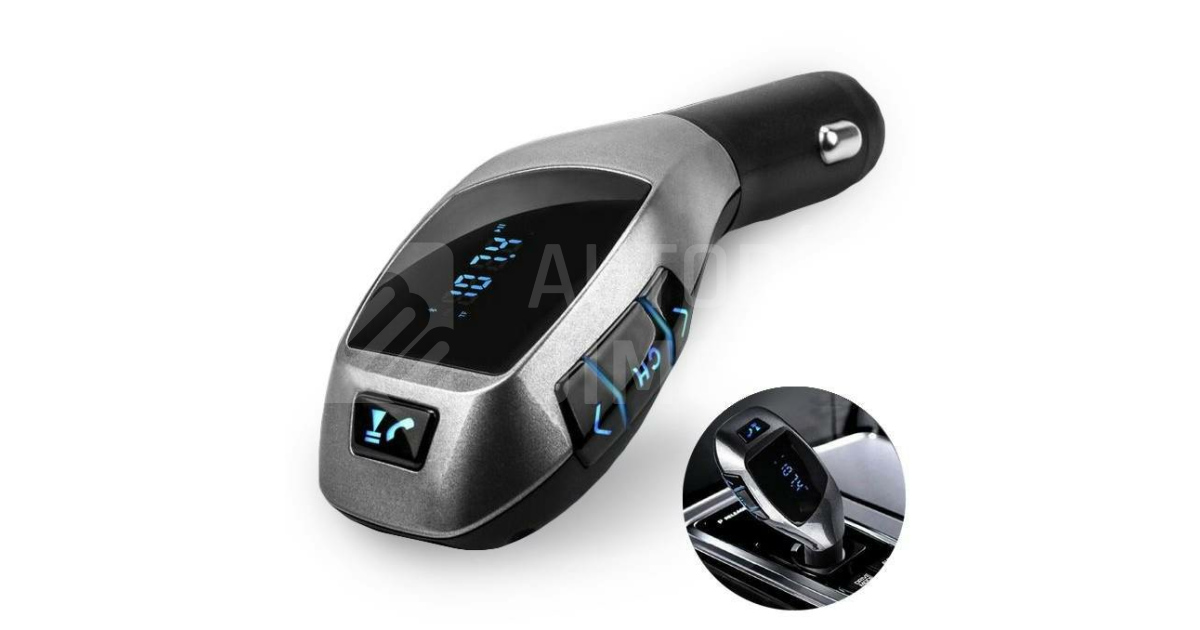 Superlight Bluetooth, Transmitter do auta s LED displejem, USB ...